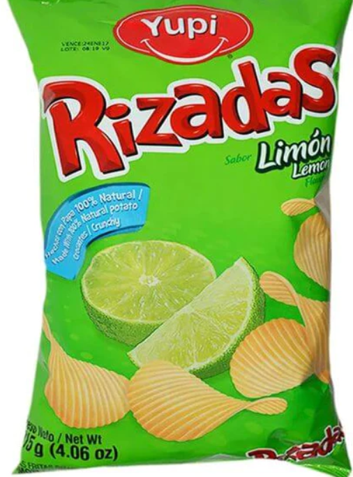 Rizadas Limon Potato Chips | Mary's Mexican Shop