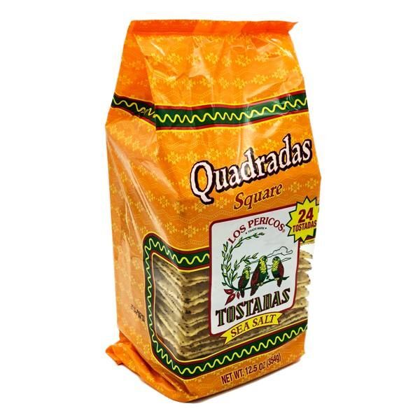 Los Pericos Tostadas Quadrada 15oz