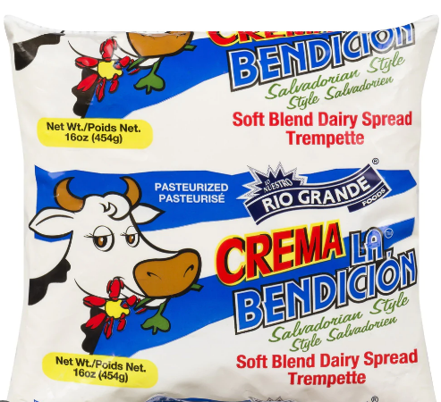 Crema-La Bendicion sour Cream/Crema 454g | Mexican Specialty Grocery ...